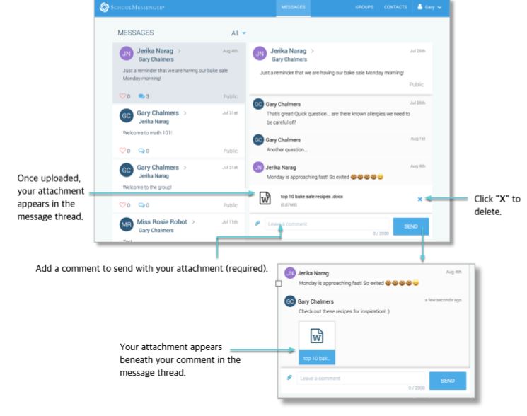 Responding To A Message